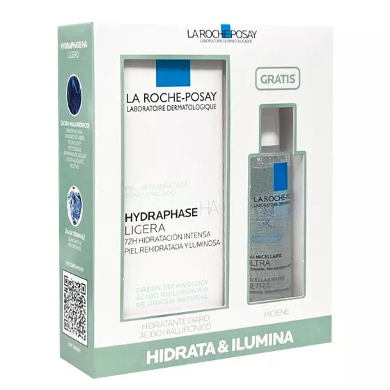 La Roche‑Posay Twin Pack – Hydraphase HA Light + Ultra Micellar Water ...